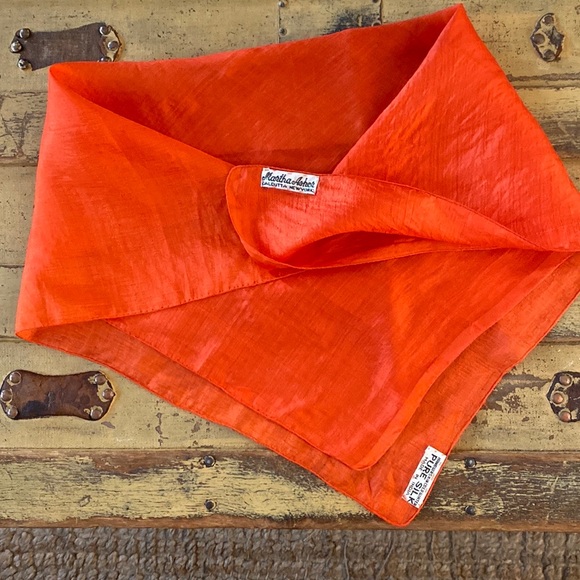 Vintage | Accessories | Vintage Silk Scarf Martha Asher Calcutta New ...